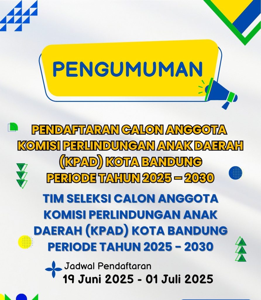 Pendaftaran Calon Anggota KPAD Kota Bandung Dibuka, Ini Syarat Lengkapnya